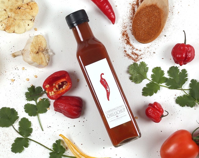 Hot Chilli Foodie Gift Hamper Box, Chilli Gift Set for Him, Cooking ...