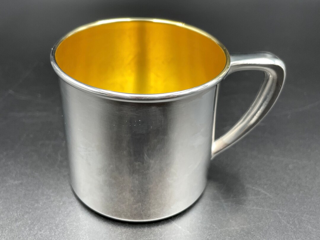 Vintage Community Silverplate Baby Cup, Gold Interior, 1968 Gift - Etsy