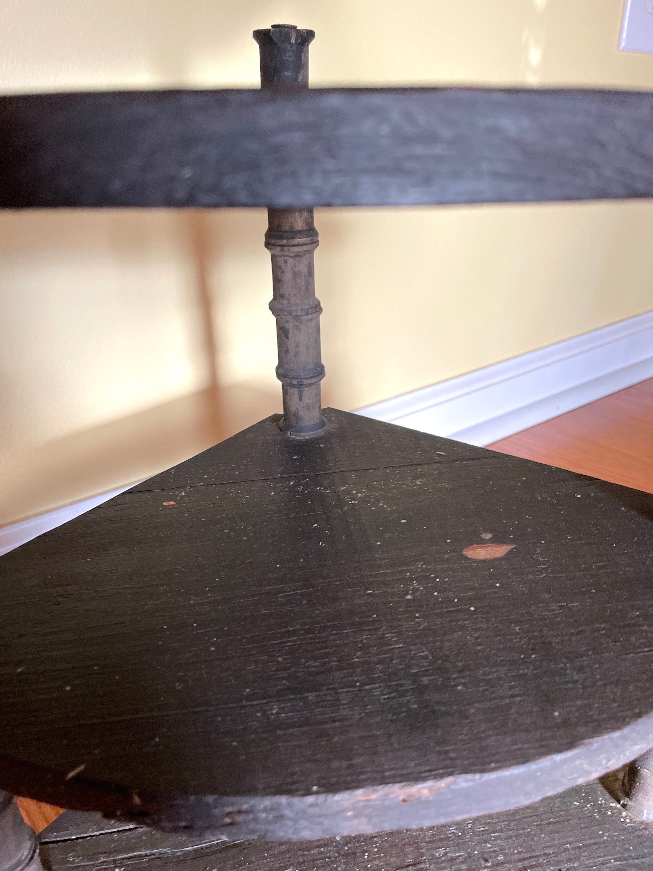 Antique Folk Art Spool Shelf / Barn Find Handcrafted Corner - Etsy