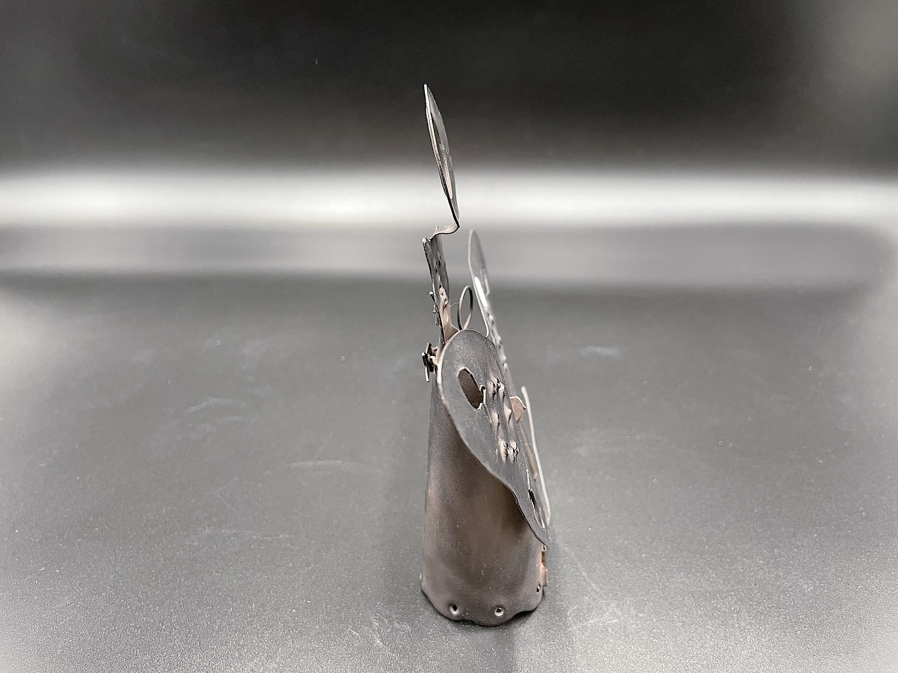 Metal Angel Kitty Bell / Garden Sculpture Angel Cat Wind Chime / Honor ...