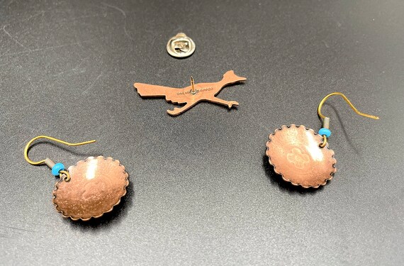 Native American Inspired Copper Jewelry / Earrings an… - Gem