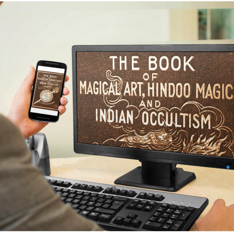 The Great Book of Magical Art Hindu Magic by L.W. De Laurence | Etsy