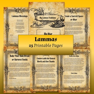 Summer Solstice Lammas Witch Reference Book | Essential Guide for ...