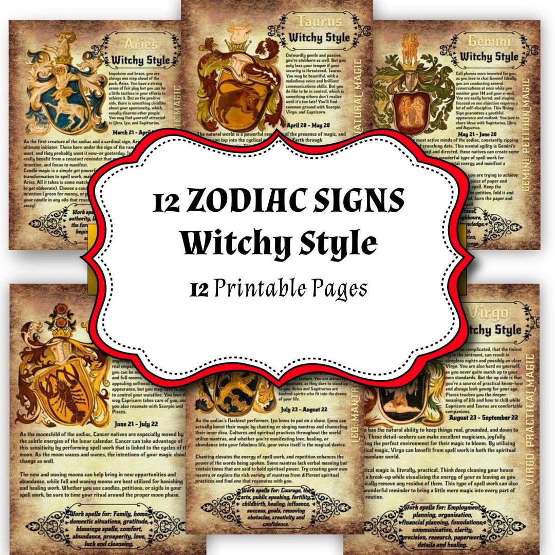 Discover Your Witchy Style With the Wiccan Zodiac Guide - Magic ...