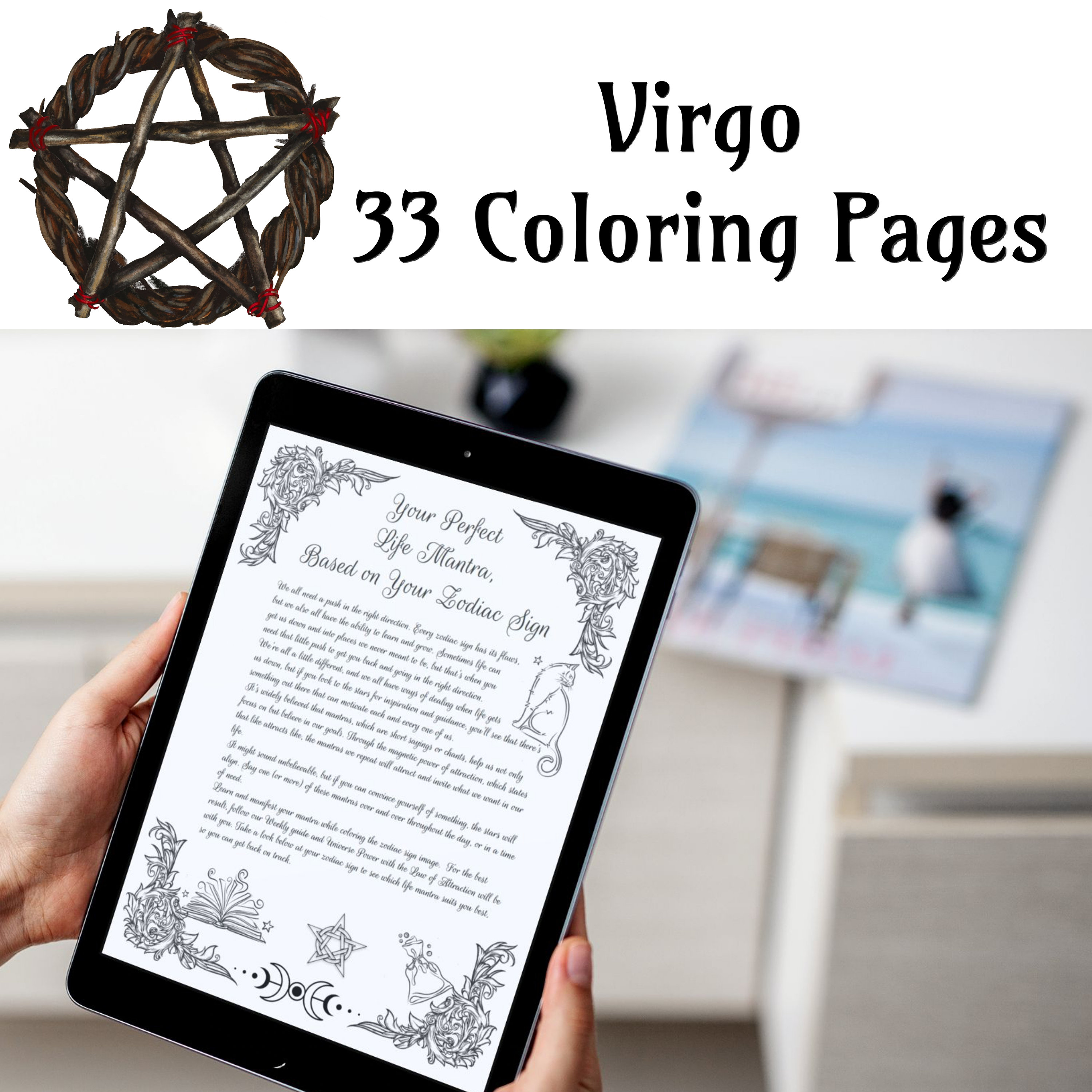 Virgo Zodiac Star Sign Witchcraft Astrology Cheat Sheets - Etsy
