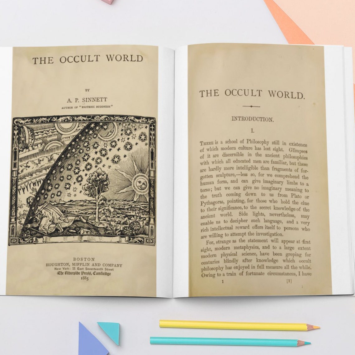 The Occult World by Sinnett A. P. 1885 and 1883 Editions | Etsy