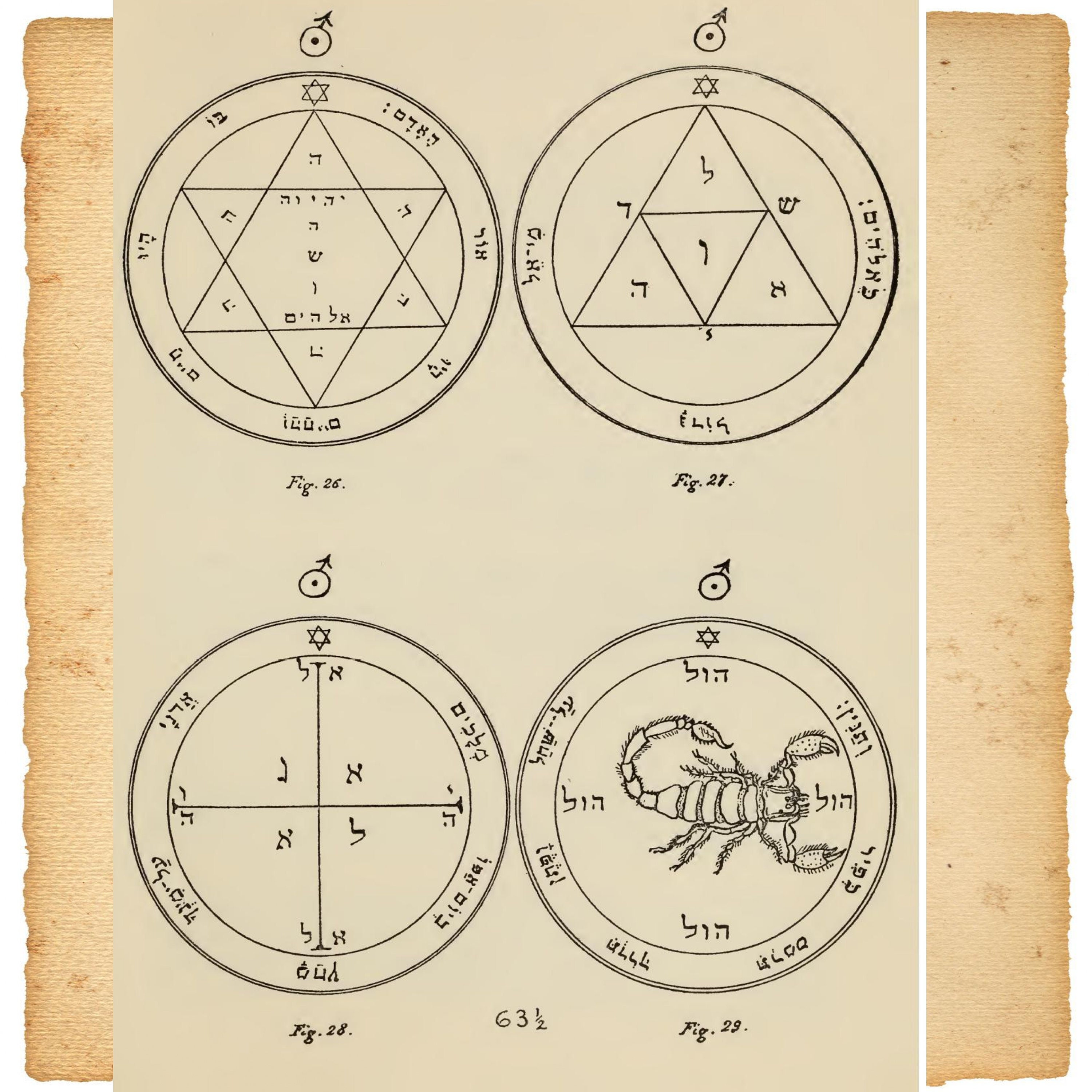 The Greater Key of Solomon BOOK 1 & Book 2 1914 Witchcraft - Etsy