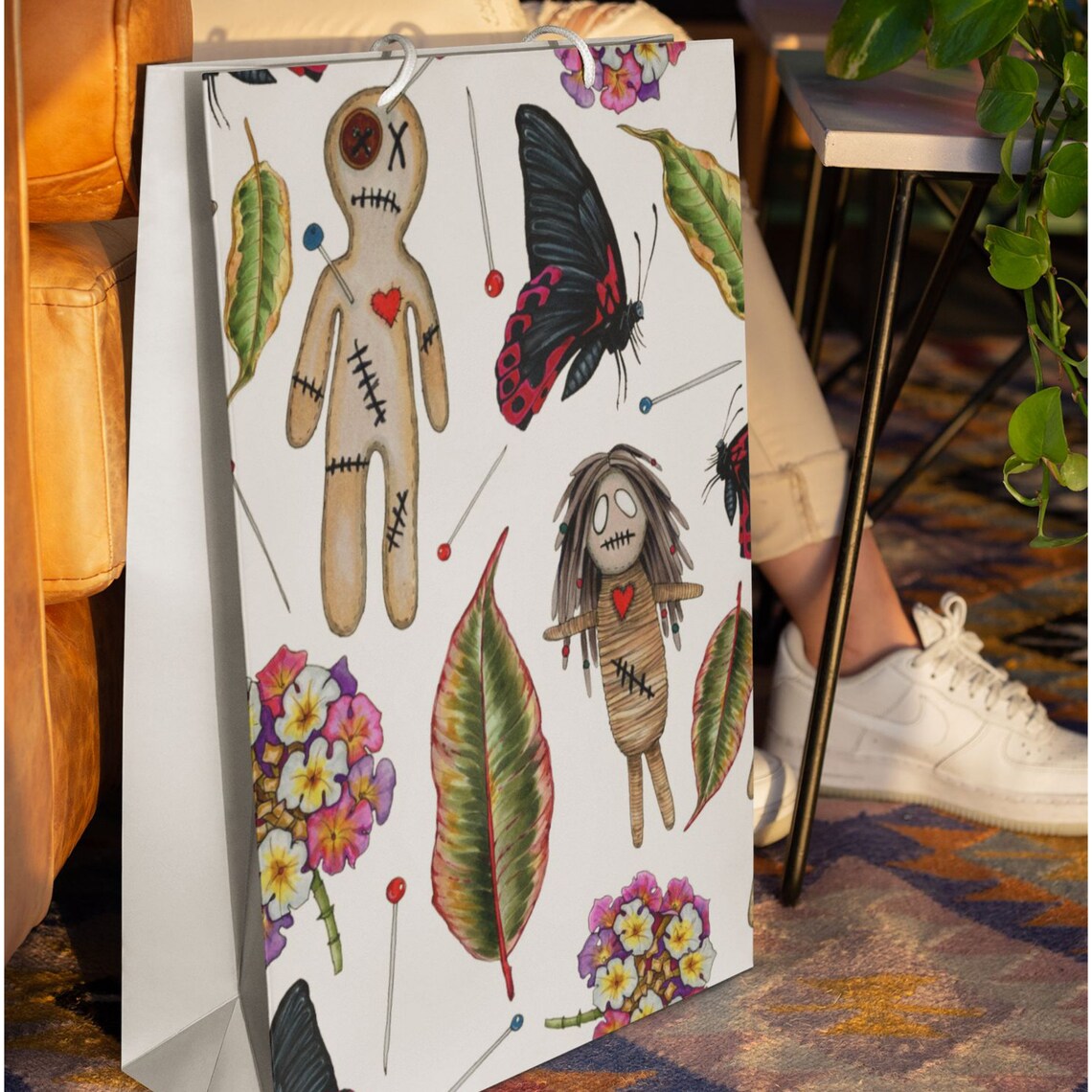 Voodoo Halloween Decor DIY Voodoo Dolls Magpies Digital - Etsy