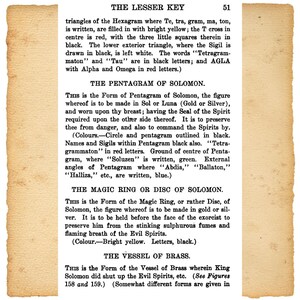 Goetia: the Lesser Key of Solomon the King 1914 the Book of Evil Spirit ...