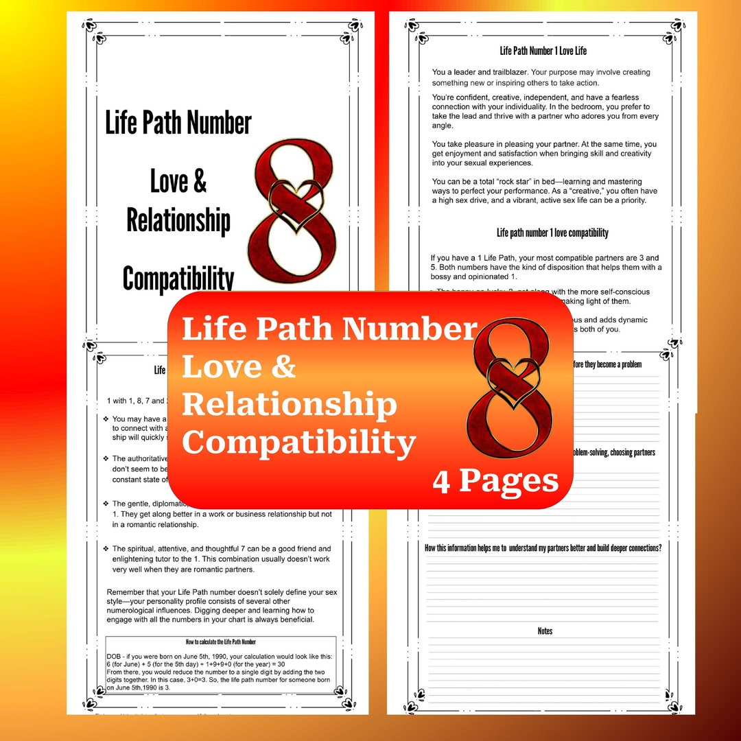 Life Path Number 8 Love and Relationship Compatibility: the Ultimate ...