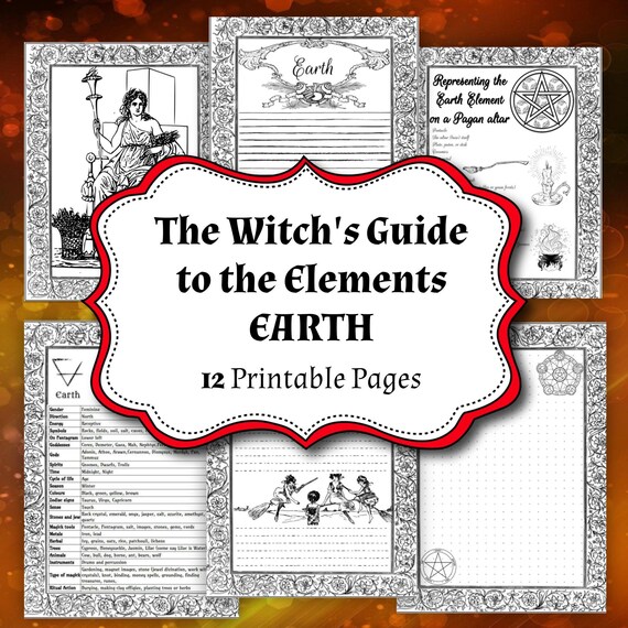 Wiccan Elements Chart