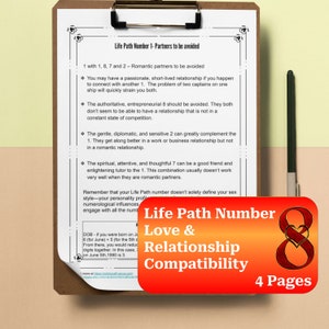 Life Path Number 8 Love and Relationship Compatibility: the Ultimate ...