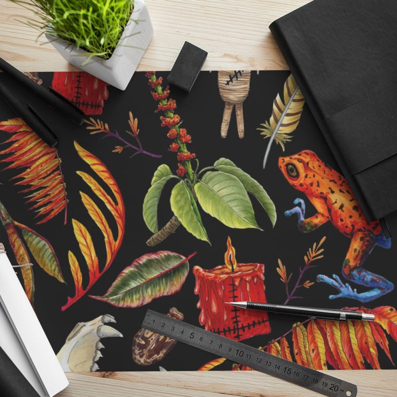 Voodoo Dolls Digital Paper Scrapbook Papers Halloween | Etsy