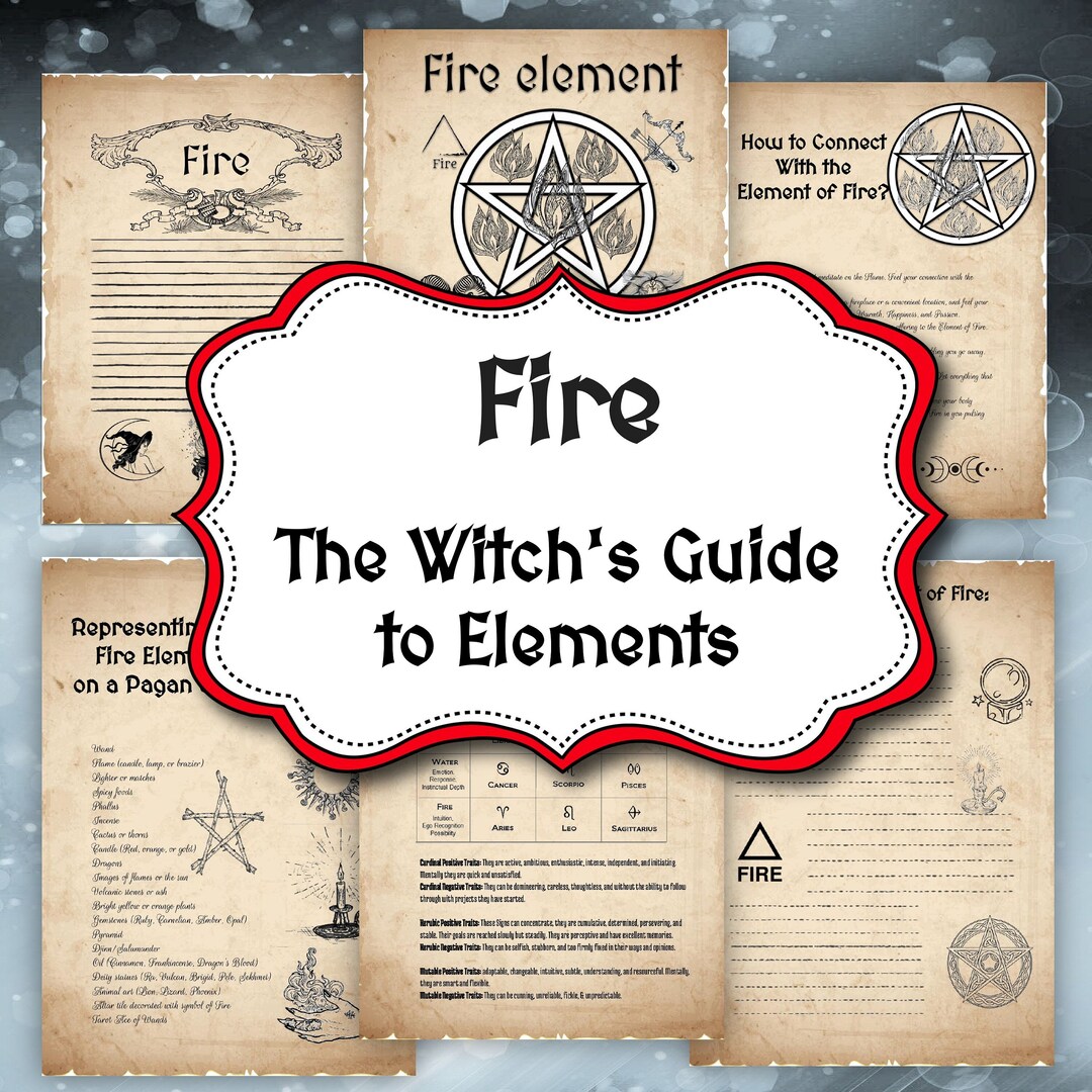 Fire Element Witchcraft Guide: Harness Fire Energy for Spells & Rituals ...