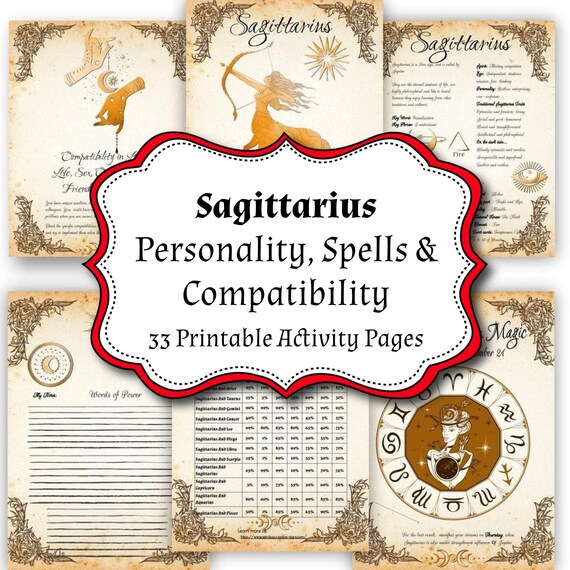 Sagittarius zodiac sign compatibility chart 60 photos - Astrologytoyou.com