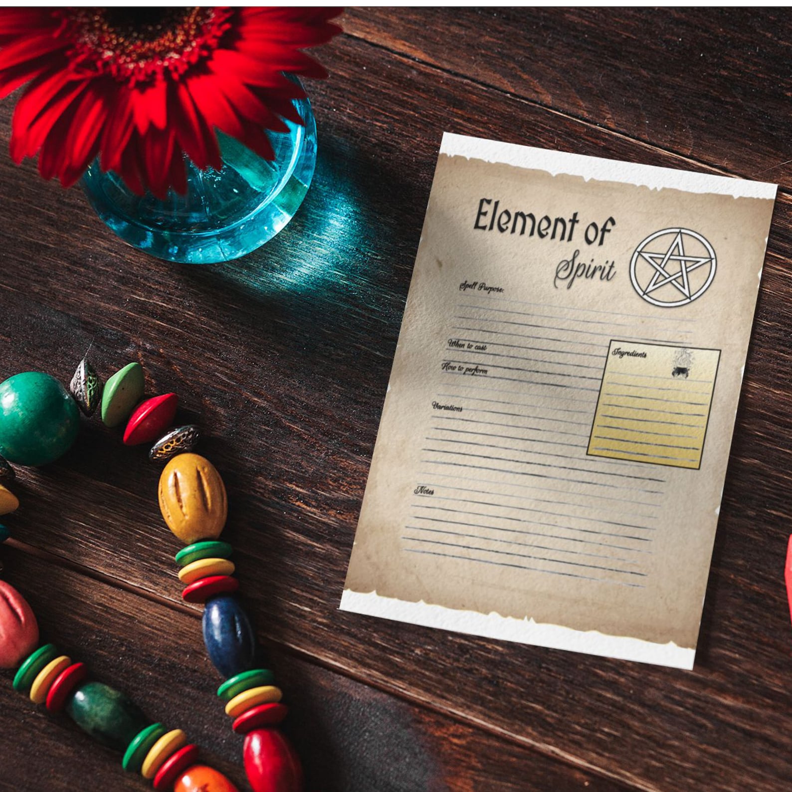 Spirit Element Basics of Witchcraft Pagan Wicca - Etsy