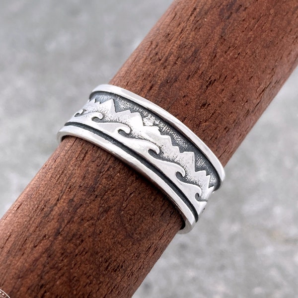 Adjustable Mens Ring - Etsy