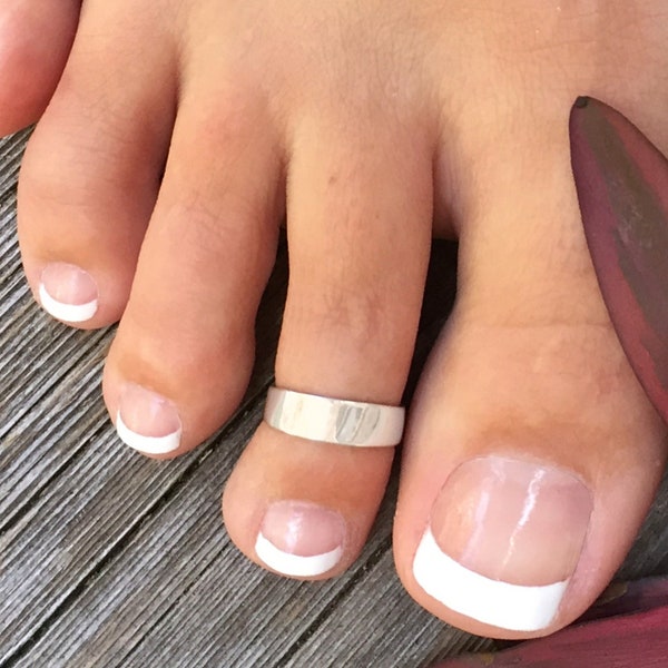Silver Toe Rings - Etsy