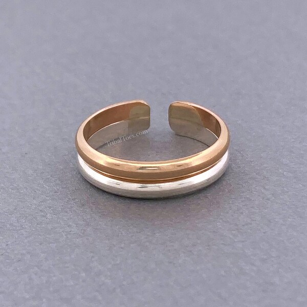 Double Toe Rings - Etsy