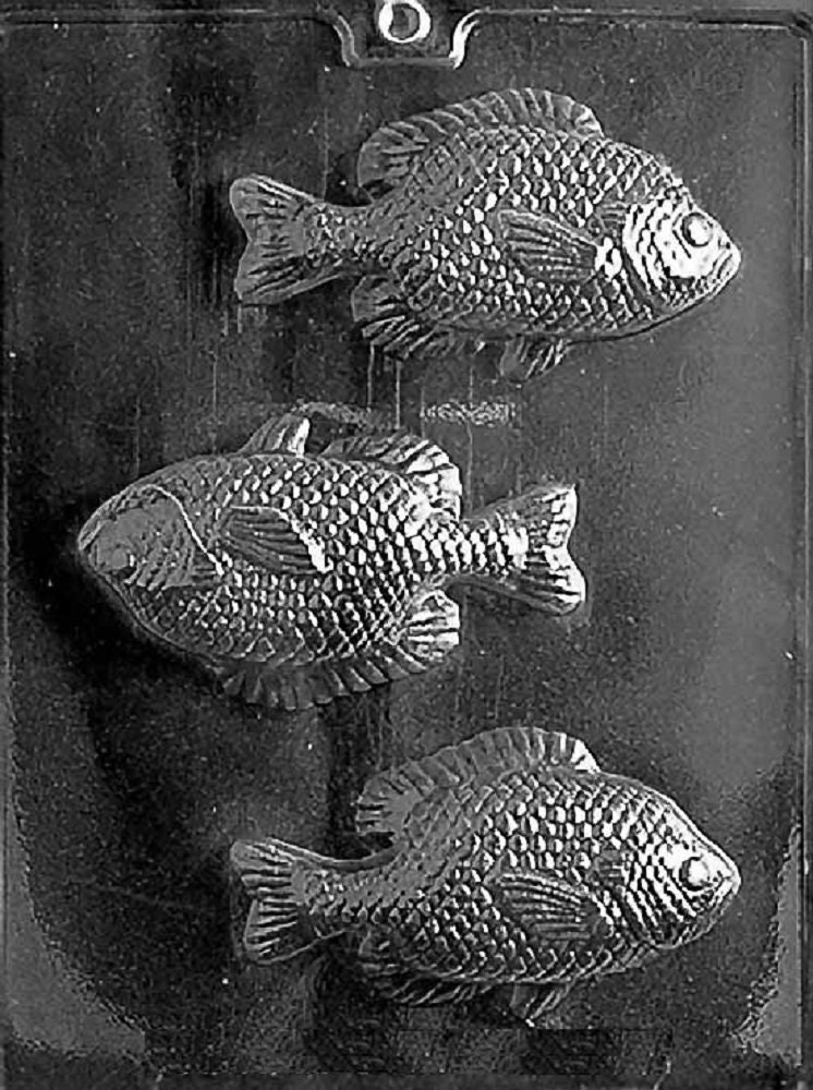 N051 Large Fish Mold Chocolate Candy, Plaster or Soap Mold - Etsy
