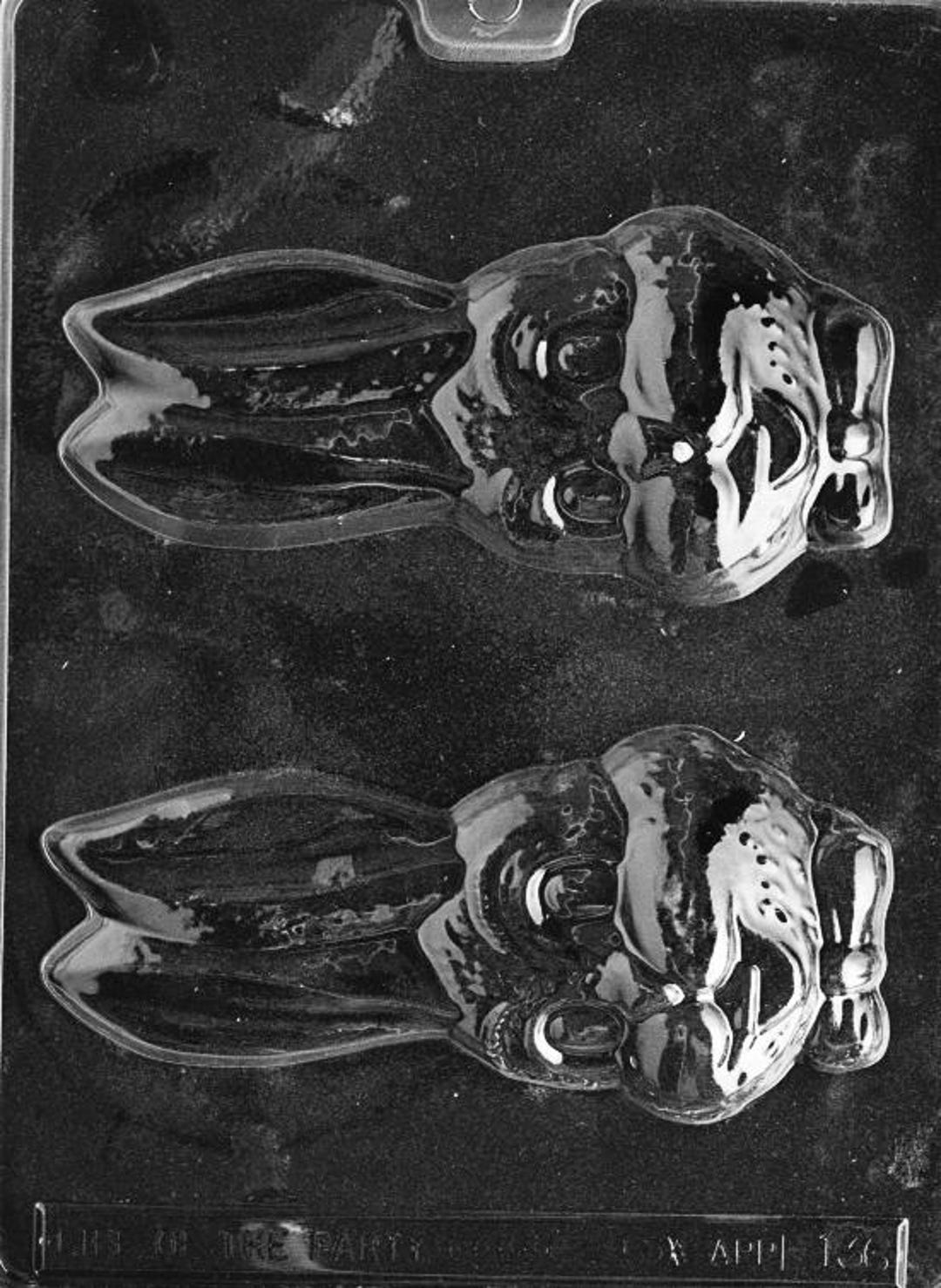 E136 Large Bunny Head Chocolate Candy Mold - Etsy