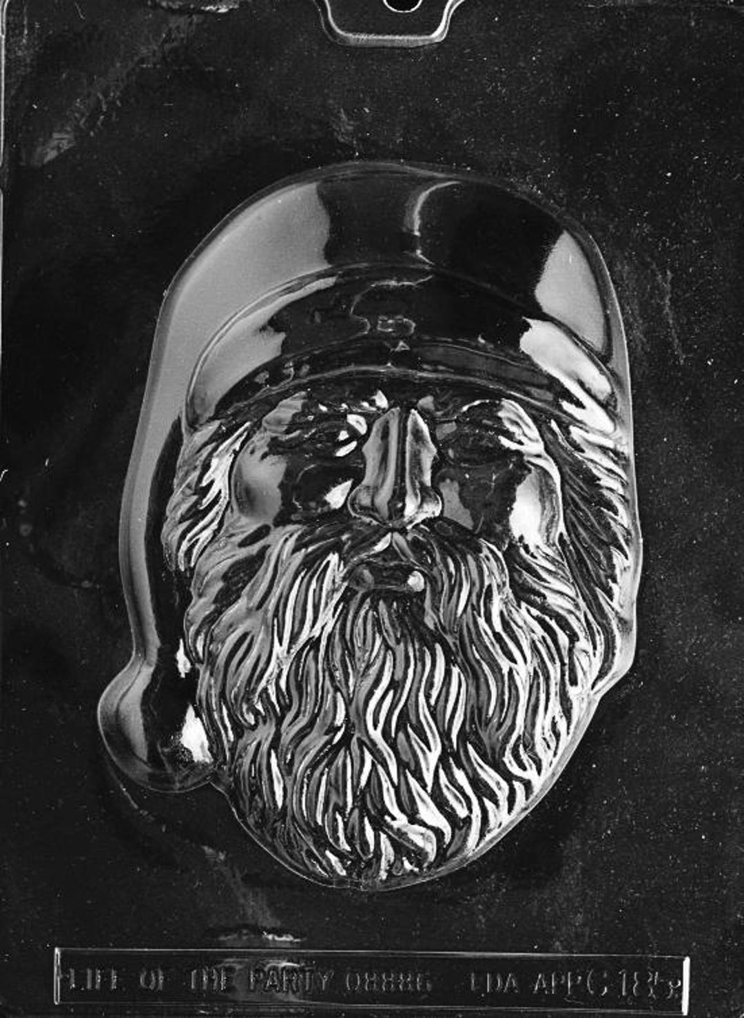 C185 Large Santa Head Chocolate Candy Mold - Etsy