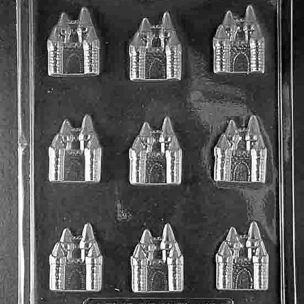 Chocolate Castle Mold - Etsy
