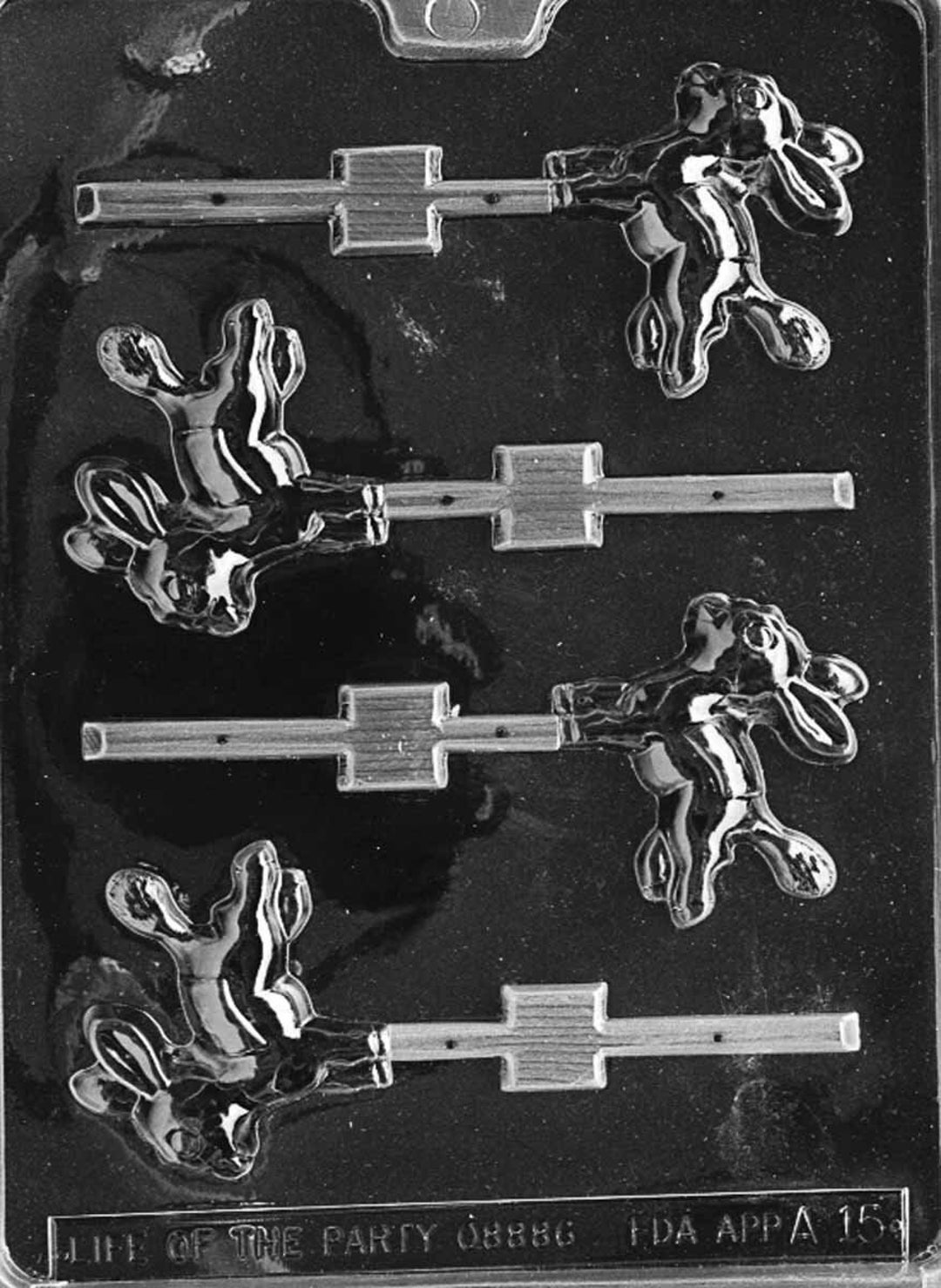 A015 Donkey Lollipop Sucker Chocolate Candy Mold - Etsy