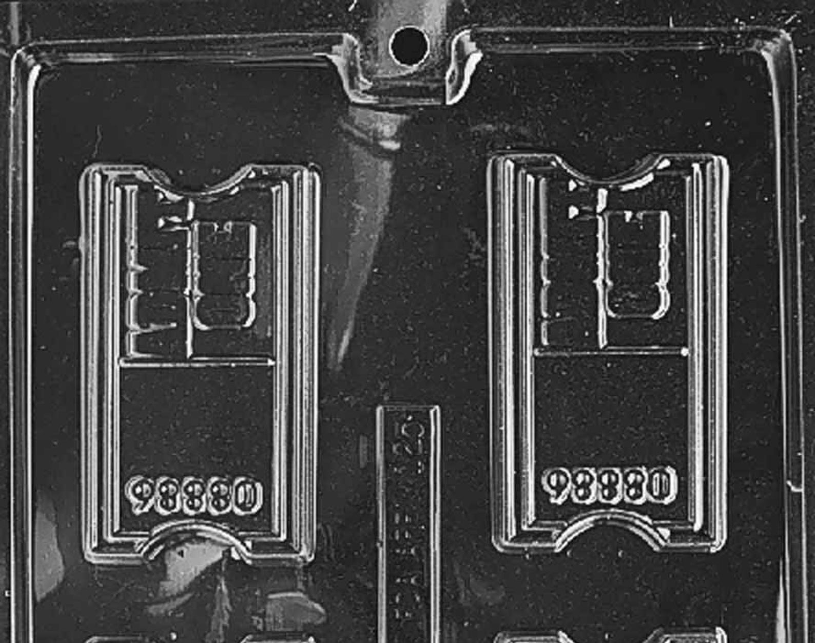 M125 Theatre Ticket Chocolate Candy Mold - Etsy