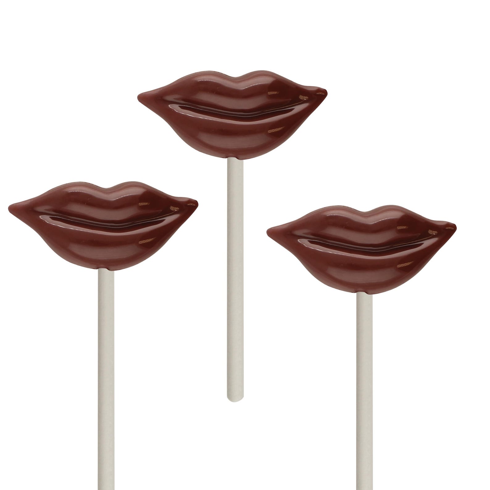 V038 Valentine's Day Lips Lollipop Chocolate Candy Mold - Etsy