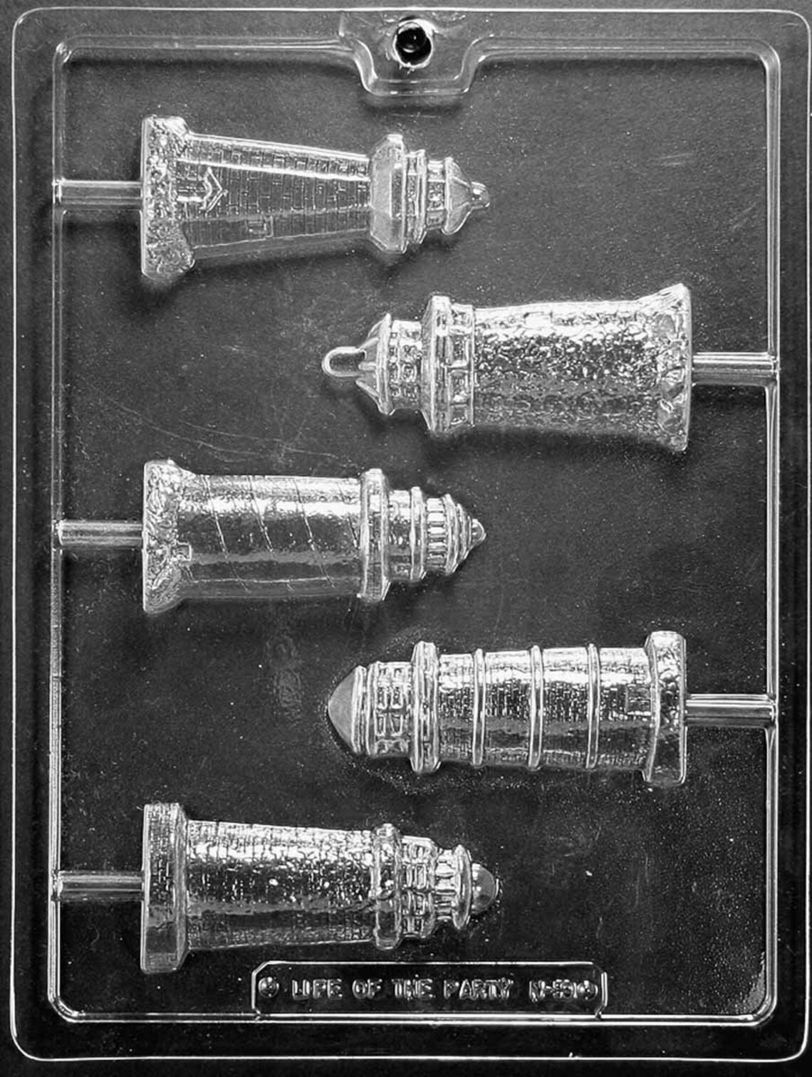 N060 Lighthouse Lollipop Assortment Chocolate Candy Soap Mold - Etsy