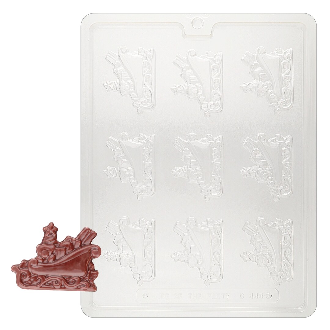 C444 Small Sled Chocolate Candy Mold - Etsy