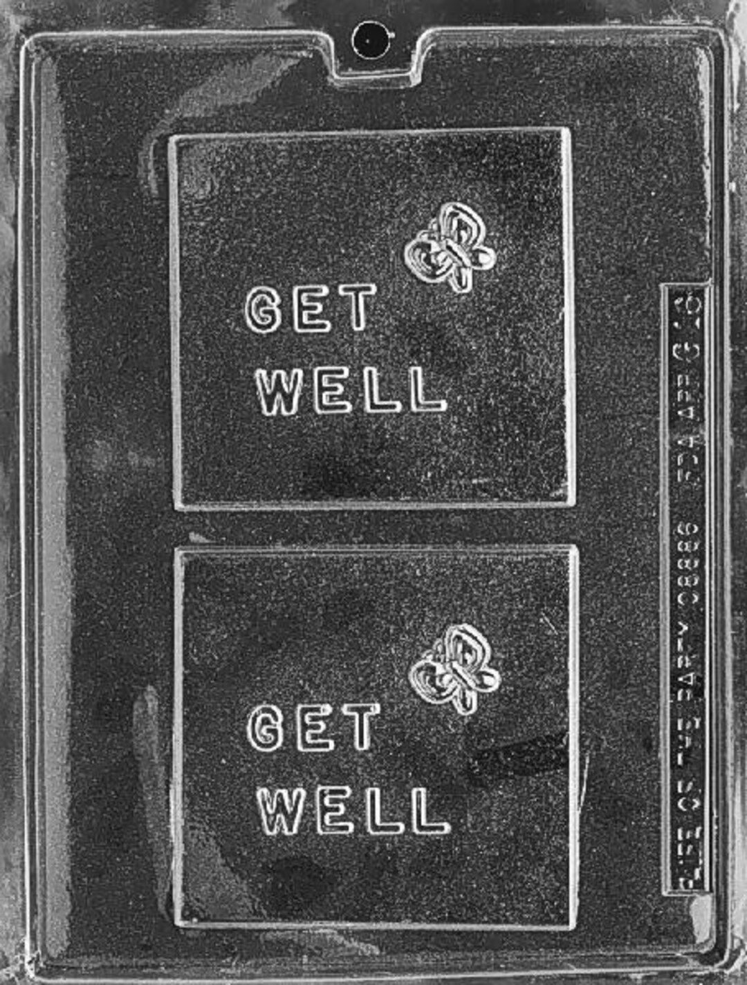 G016 Get Well Card Chocolate Candy Mold With Exclusive Molding ...