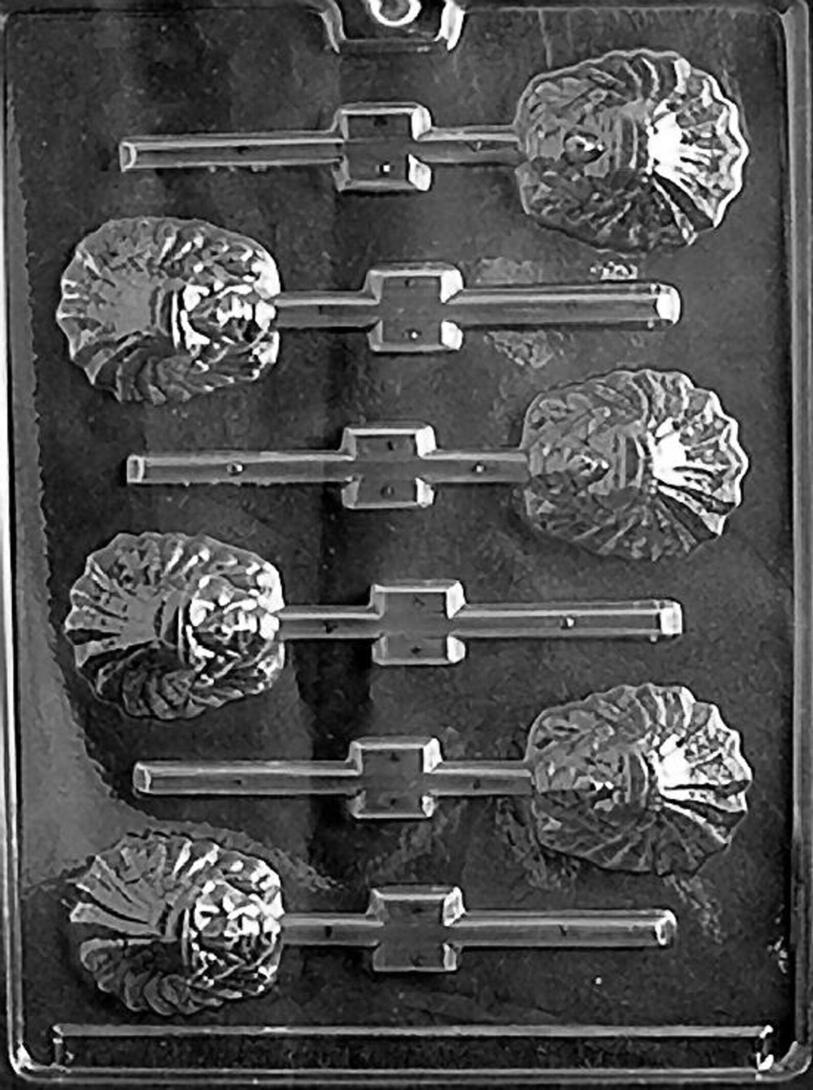 T014 Indian Lollipop Chocolate Candy, Plaster or Soap Mold - Etsy
