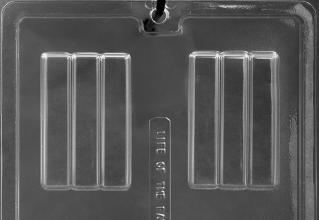AO160 Small Break Snap Apart Bar Chocolate Candy Mold - Etsy