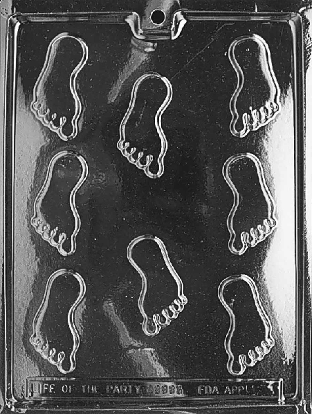 M023 Small Foot Feet Chocolate Candy Soap Mold - Etsy