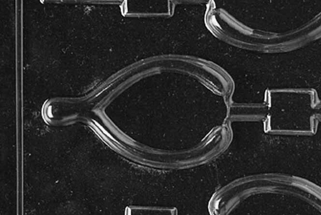 T039 Wishbone Lollipop Chocolate Candy Mold - Etsy