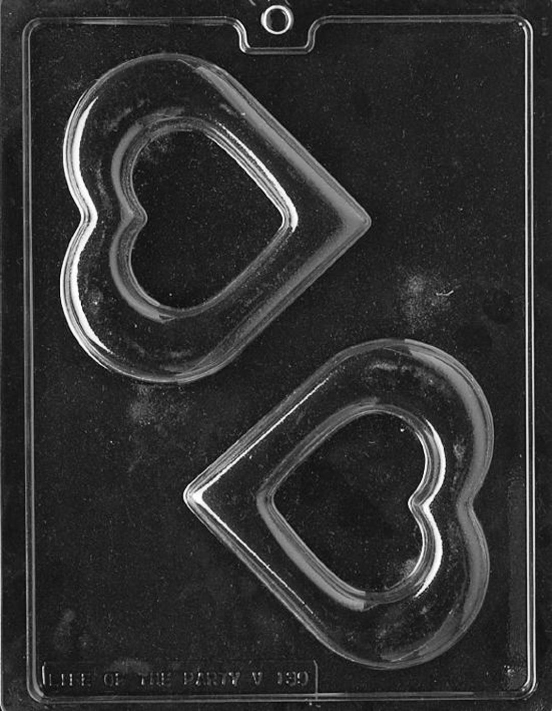 V139 Valentine's Day Medium Heart Wreath Chocolate Candy Mold - Etsy
