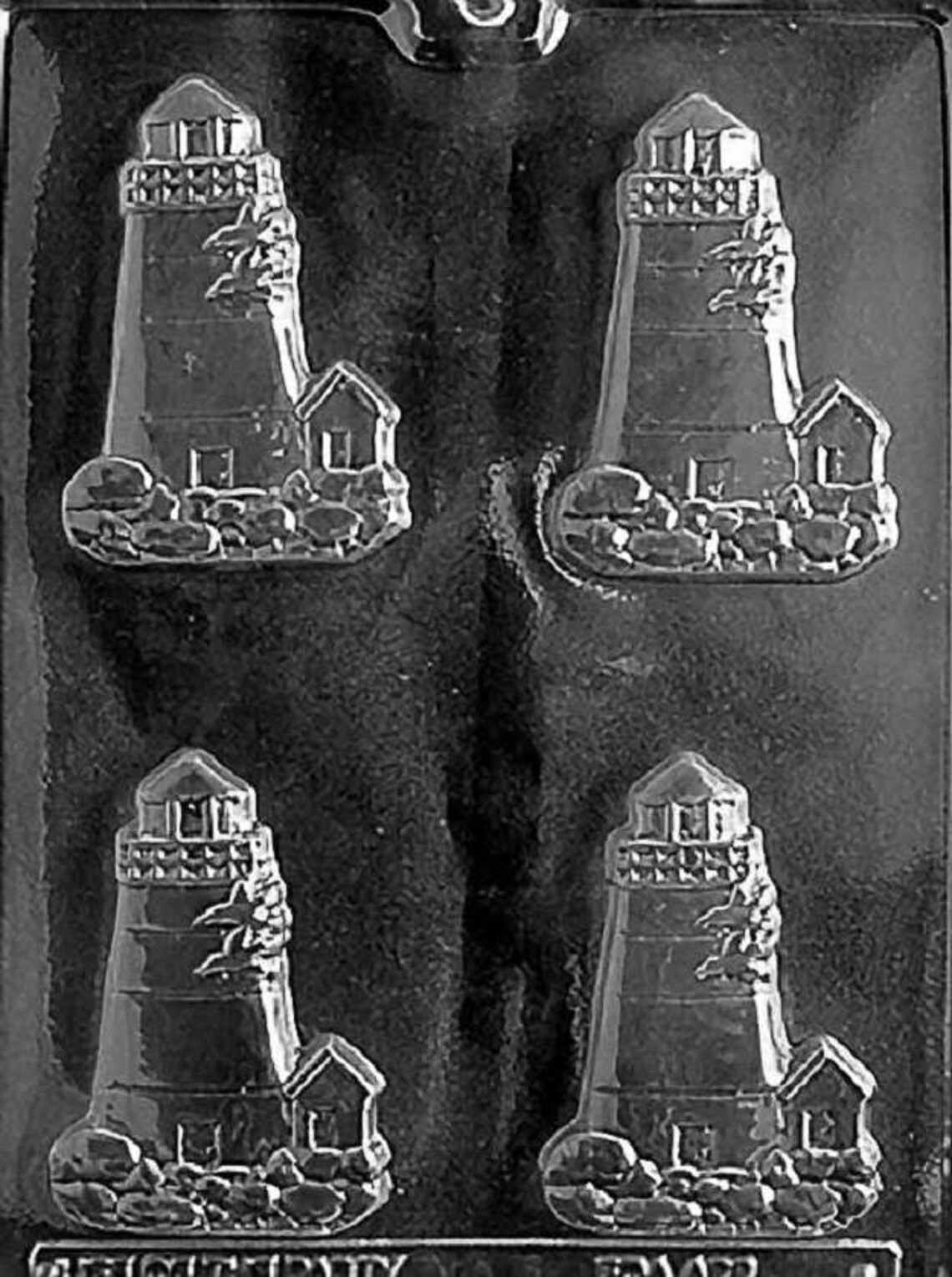 N043 Lighthouse Chocolate Candy Soap Mold - Etsy
