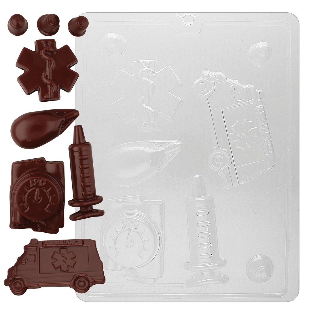 J087 EMS Kit Chocolate Candy, Plaster or Soap Mold - Etsy