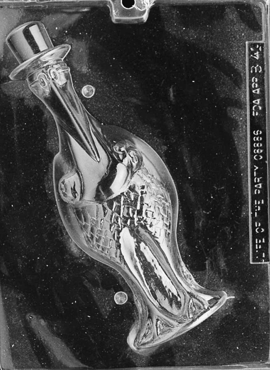 B041A&B 2 Piece 3D Stork Chocolate Candy Mold With Exclusive Molding ...