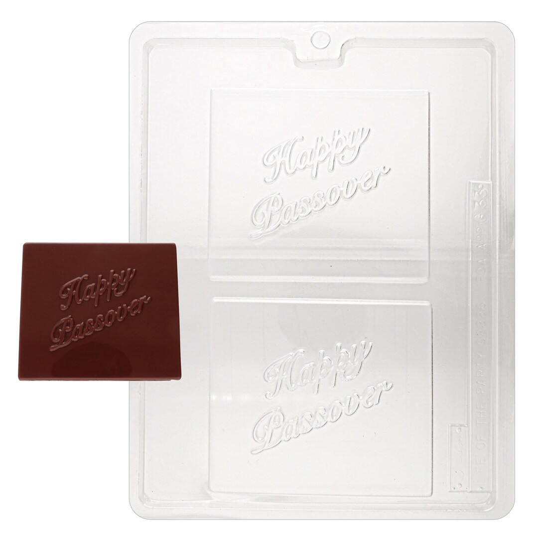 G033 Happy Passover Card Chocolate Candy Mold - Etsy