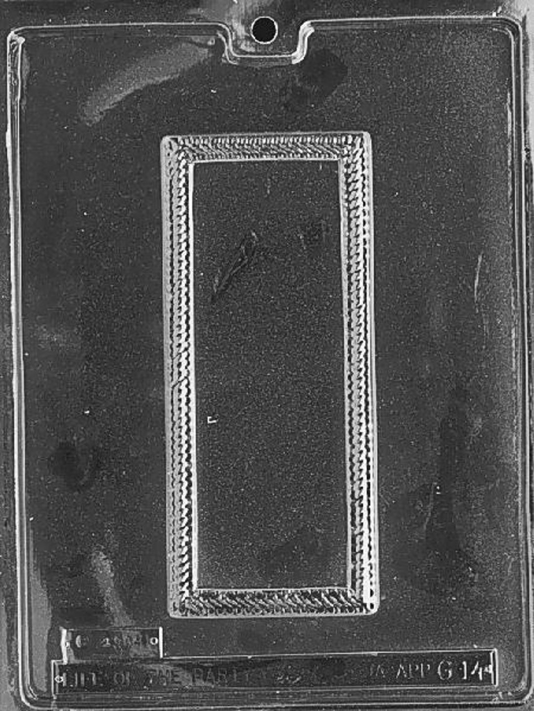 G014 Plain Greeting Card Chocolate Candy Mold With Exclusive Molding ...