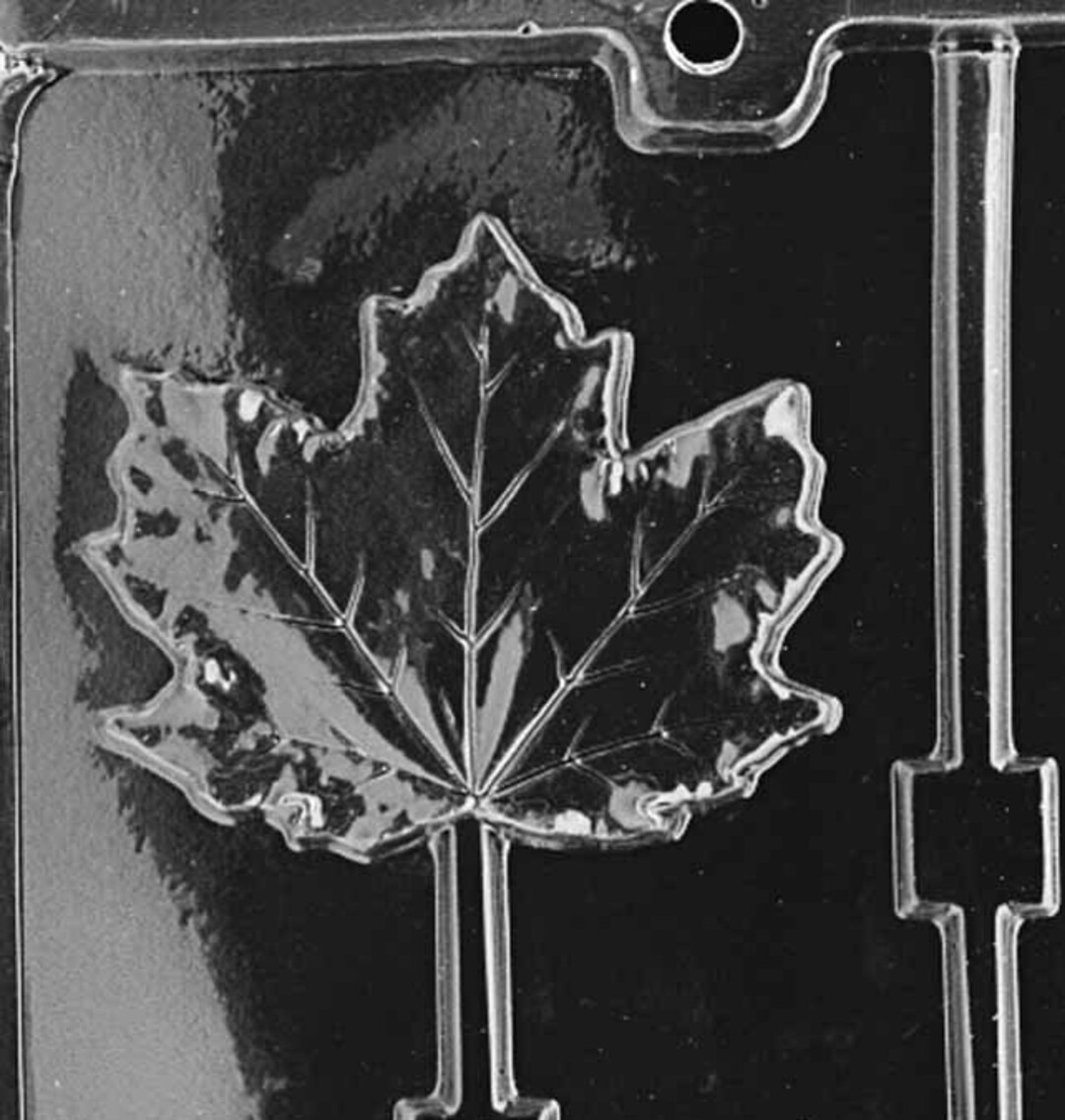 F081 Large Maple Leaves Leaf Lollipop Chocolate Candy Mold - Etsy