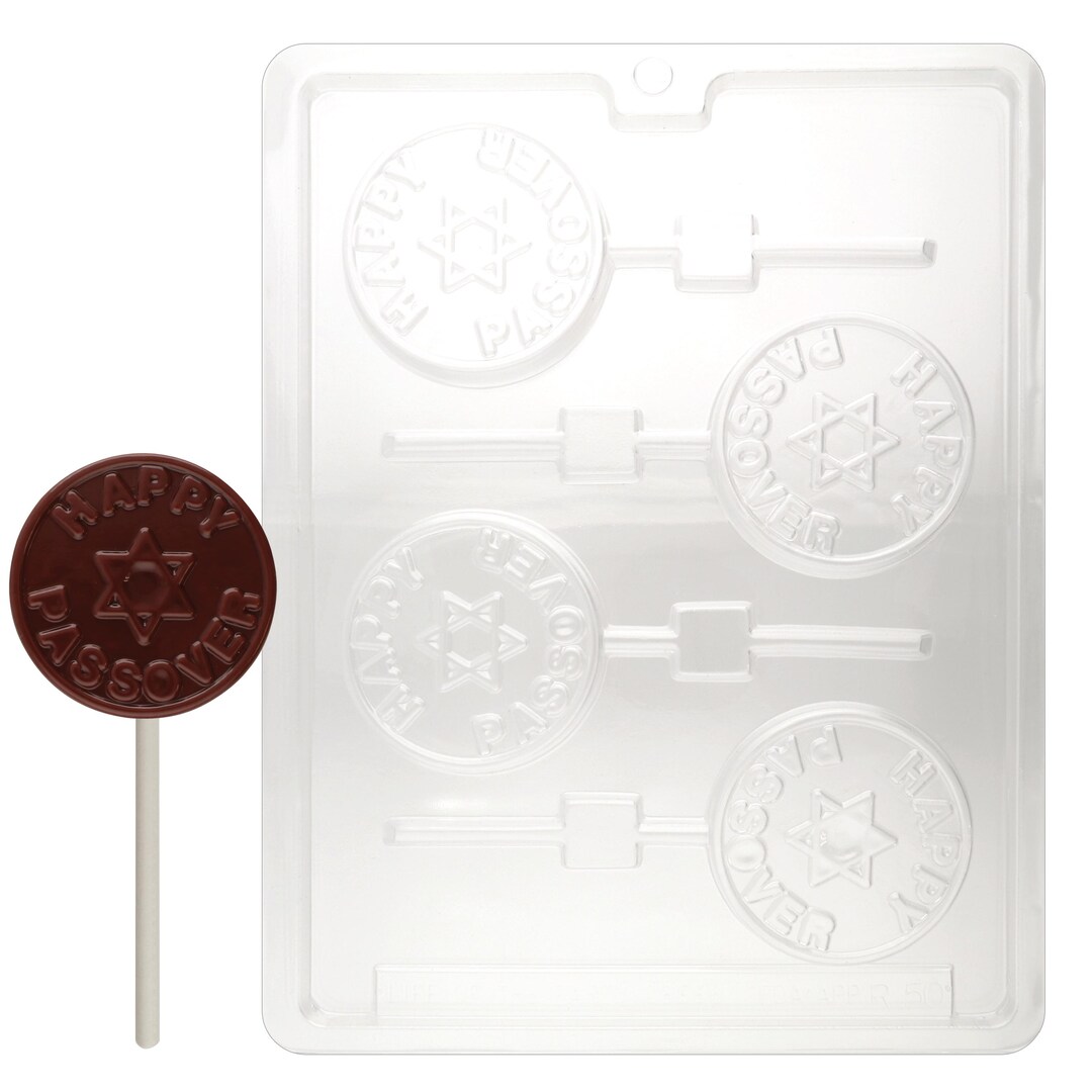 R050 Happy Passover Lollipop Chocolate Candy or Soap Mold - Etsy