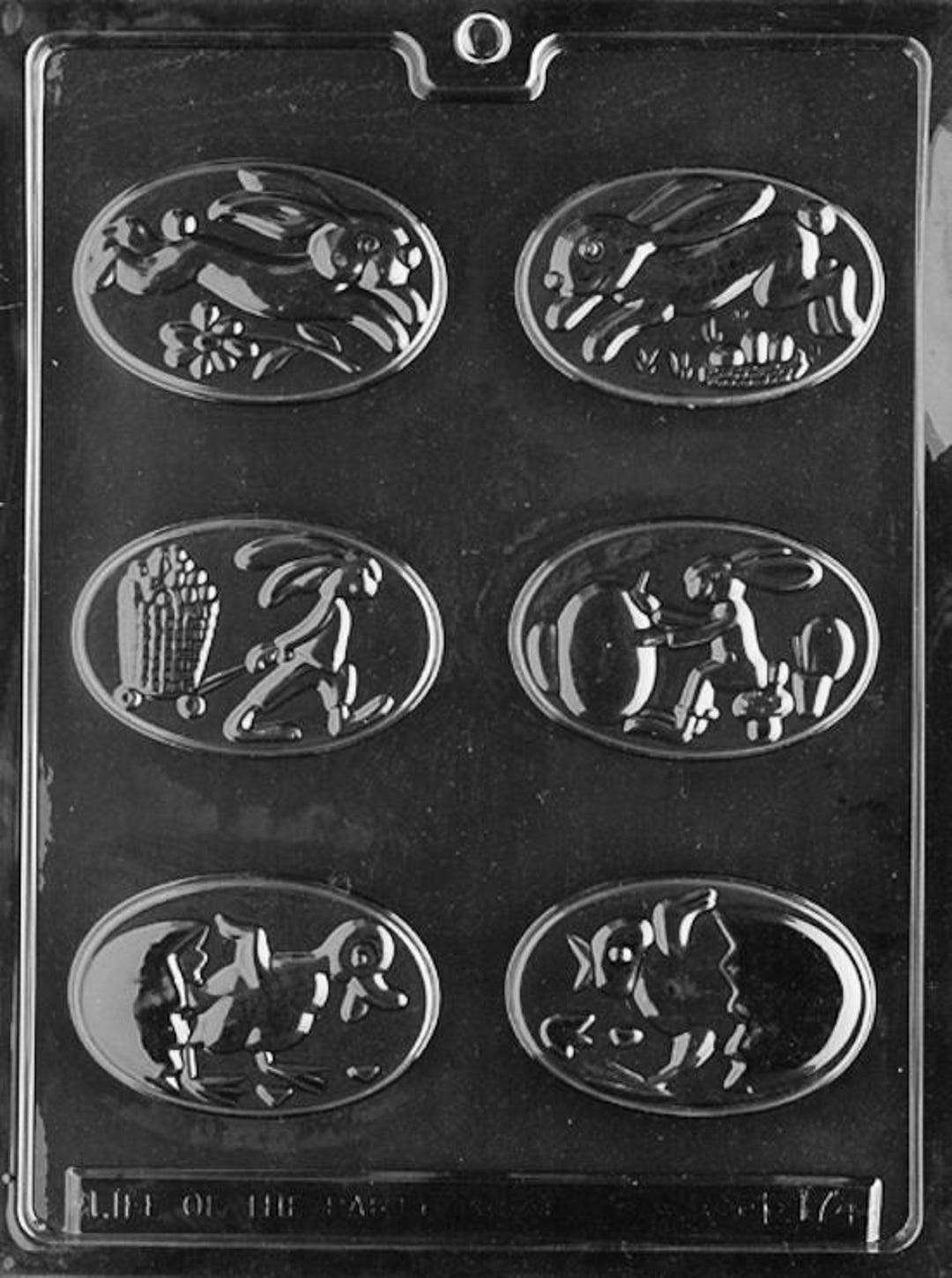 E174 Assorted Oval Easter Pieces Chocolate Candy Mold - Etsy