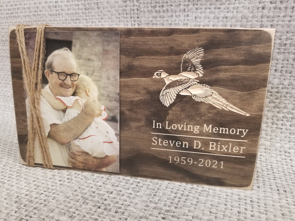 In Loving Memory Hunting Picture Frame Cabin Memories | Etsy