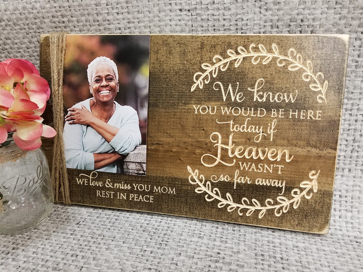 Sabemos que estarías aquí si el cielo no estuviera tan lejos / - Etsy ...