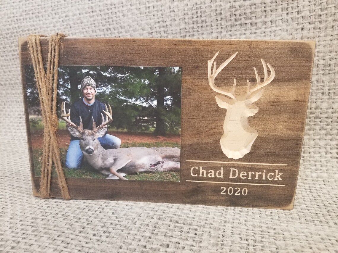 In Loving Memory Hunting Picture Frame Cabin Memories | Etsy