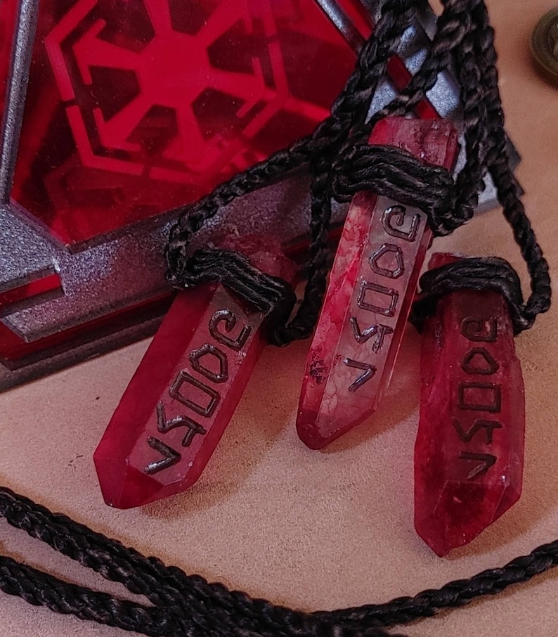 Custom power Engraved Crystal Necklace Inspired - Etsy